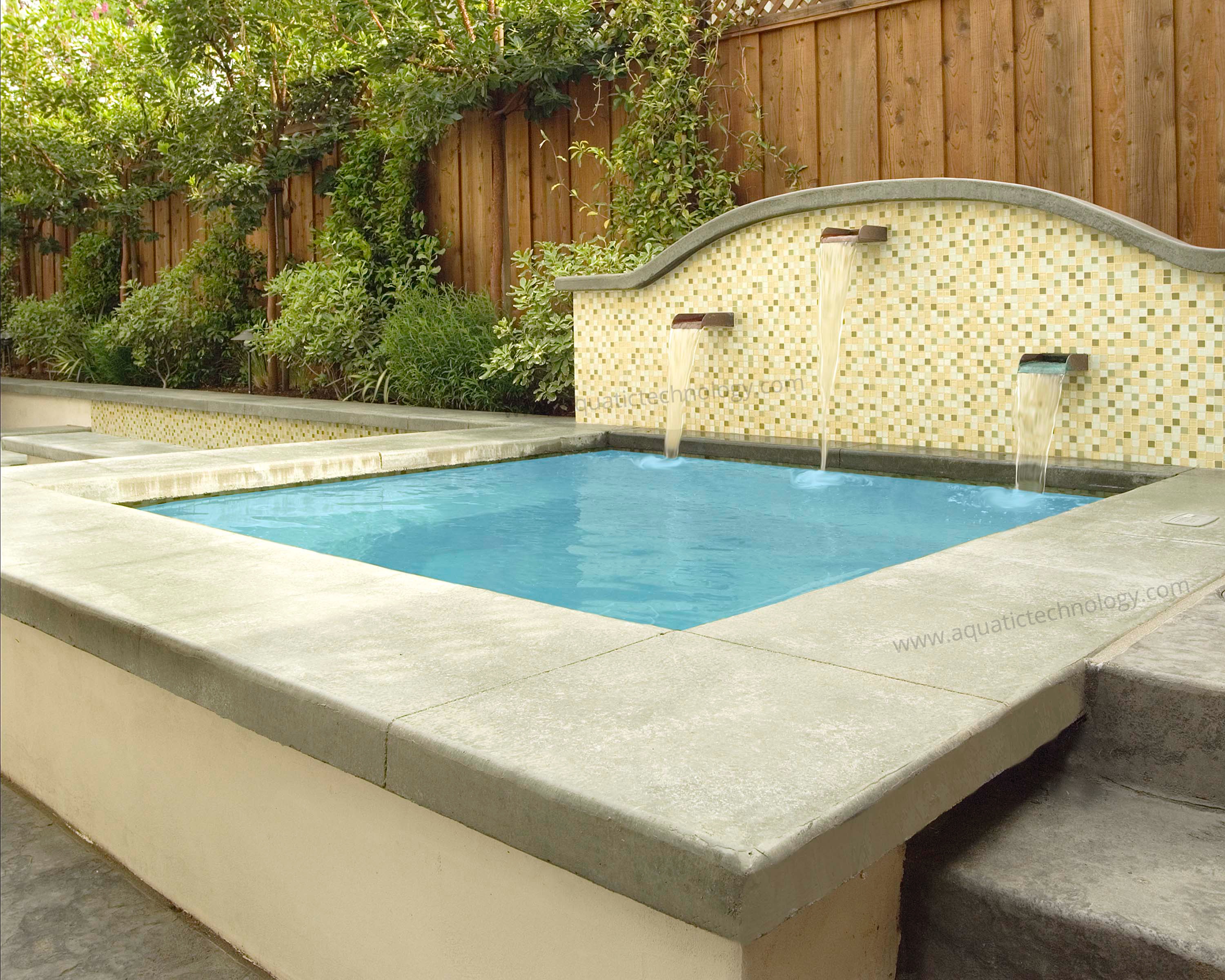 Atherton, CA Patio | Aquatic Technology Pool & Spa | Creating water as ...