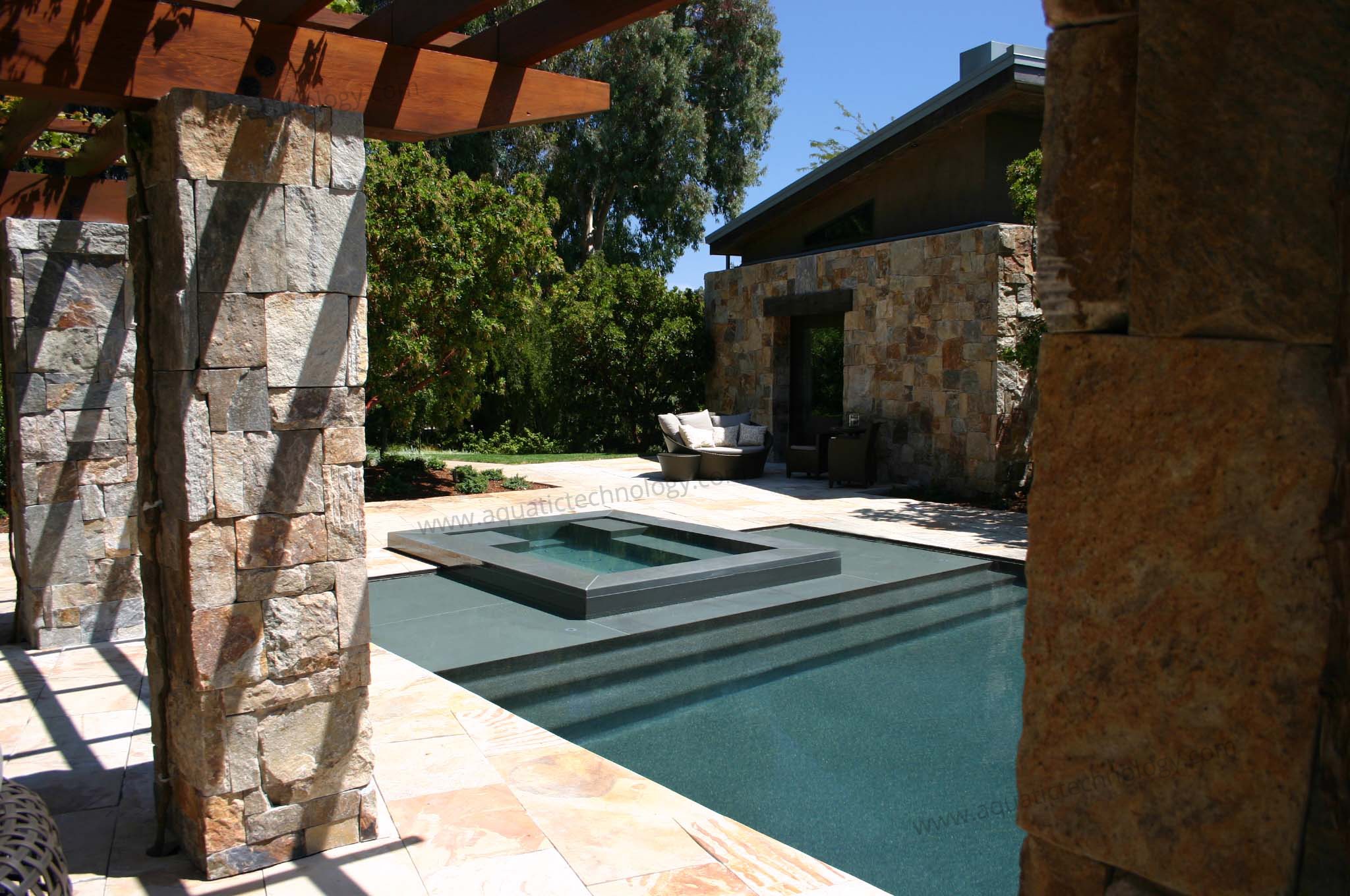 Paradise - Atherton, CA Estate | Aquatic Technology Pool & Spa ...